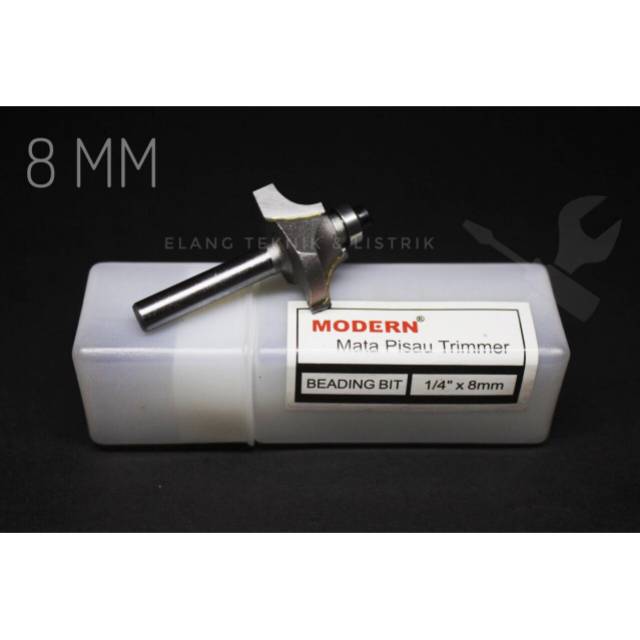 Jual Mata pisau mesin profil / trimmer / router beading bit 8mm ...