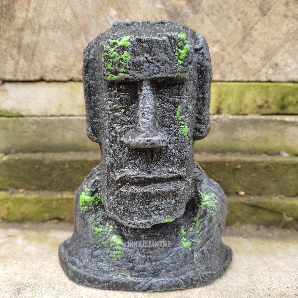 Jual MINIATUR PATUNG MOAI - (HIASANAKUARIUM) Indonesia|Shopee Indonesia