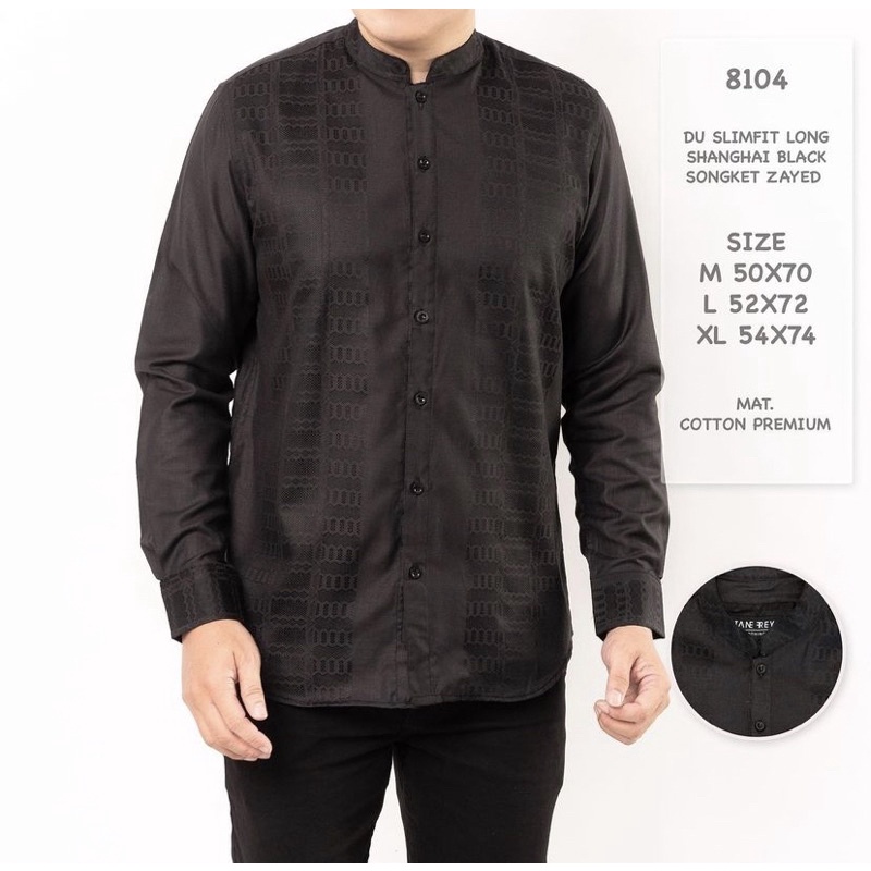 Jual Kemeja Kerah Shanghai Songket Pria Indonesia|Shopee Indonesia