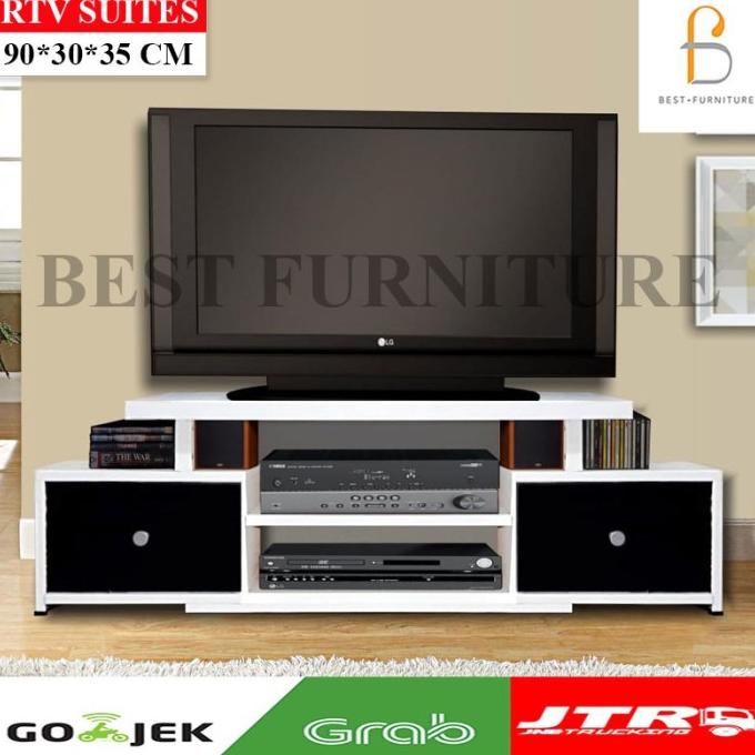 Jual SUITES RTV BEST CM RAK TV CABINET UK MINI 120 MINIMALIS DFF3641354 ...