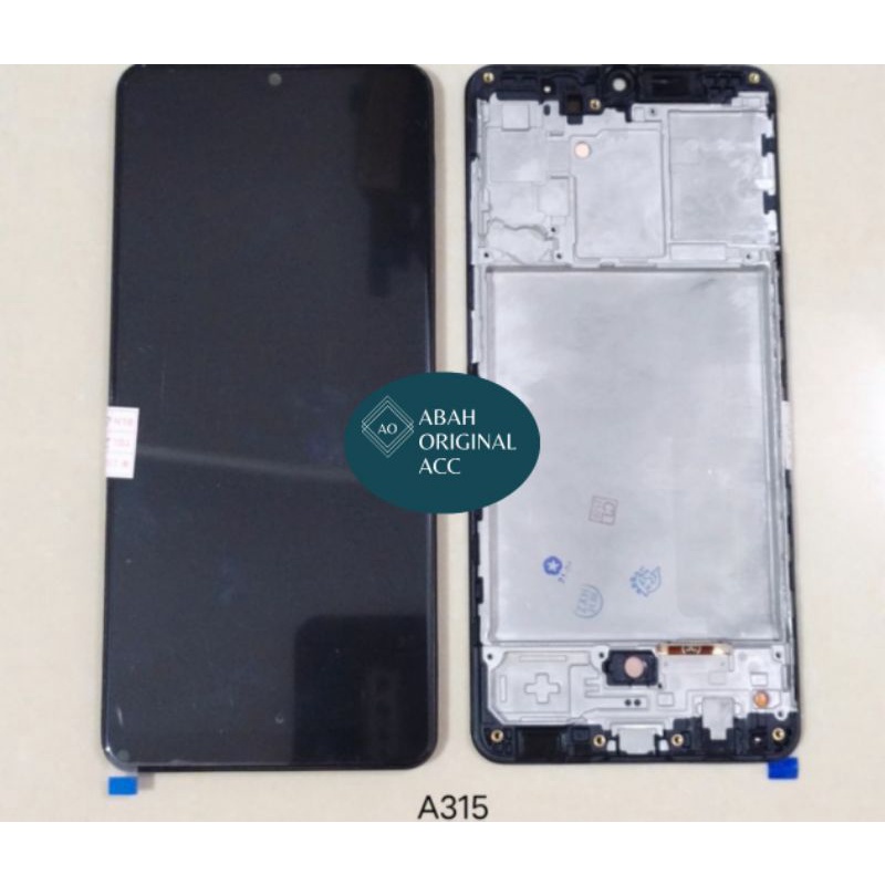 Jual LCD TOUCHSCREEN SAMSUNG A31 A315 ORI SUPER AMOLED SUPPORT FINGERPRINT FULLSET FRAME ...