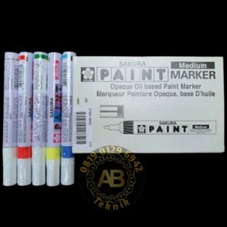 Jual spidol permanen warna merah putih hijau kuning biru spidol penanda ...