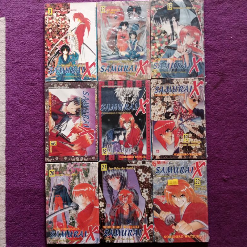 Jual Komik Samurai X Rurouni Kenshin by Nobuhiro Watsuki | Shopee Indonesia