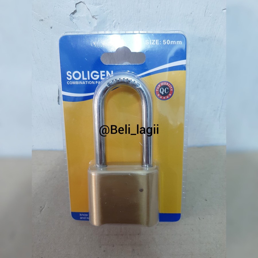 Jual GEMBOK KODE UKURAN PANJANG 50MM COCOK UNTUK GEMBOK RUMAH MAUPUN ...