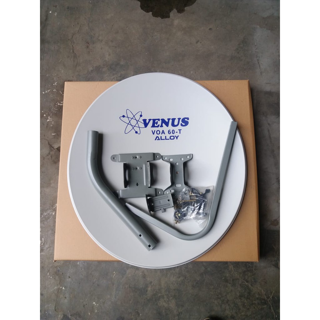 Jual Dish Parabola Mini Venus 60 cm Alloy Bahan Anti Karat | Shopee ...