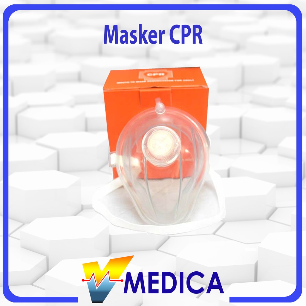Jual Masker CPR Alat Bantu Pernapasan / Masker Bantu Pernapasan ...