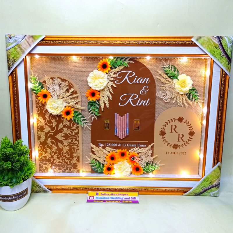 Jual Mahar Rustic Mahar Modern Mahar Minimalis Bingkai Mahar Unik ...