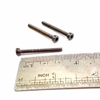 Jual 1pcs Baut socket M3 x 30 baut L stainless 304 Baut Soket 3mm hitam ...