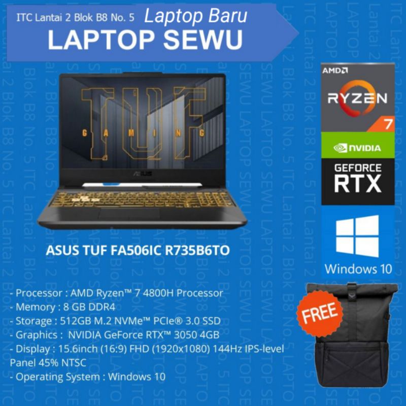 Jual ASUS TUF Gaming FA5061C | Shopee Indonesia