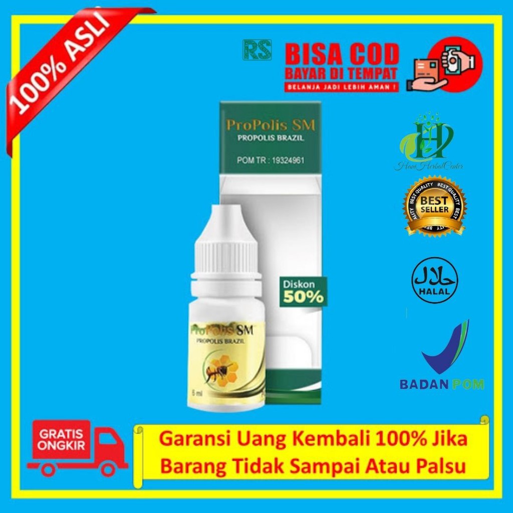 Jual Obat Anosmia Hilang Penciuman Dan Perasa Atasi Dengan Propolis SM ...