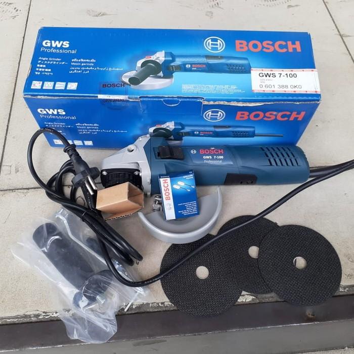 Jual Mesin Gerinda/Gurinda Bosch Gws7-100,Gws 7-100 Heavy Duty 4 Inch ...