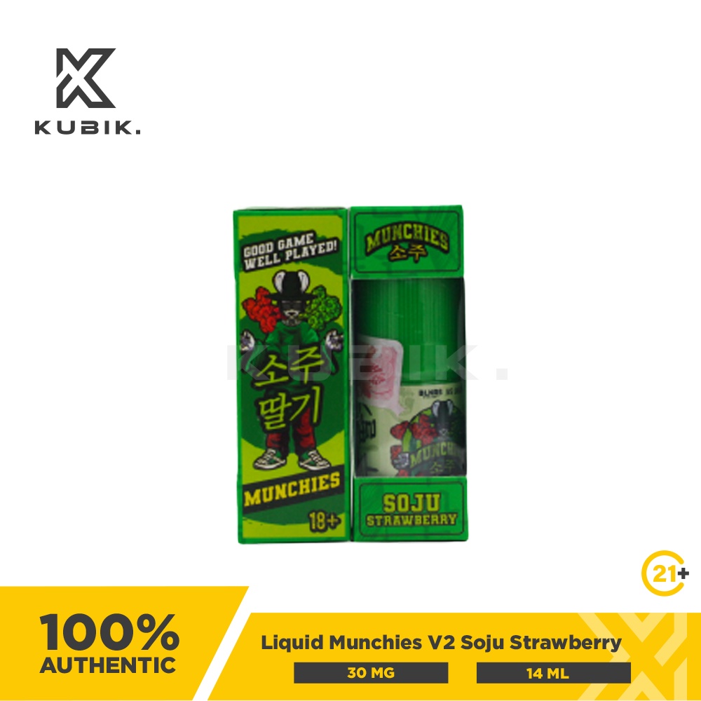 Jual Liquid Munchies V2 Soju Strawberry Pods Friendly 30ML by JVS Labz | Shopee Indonesia
