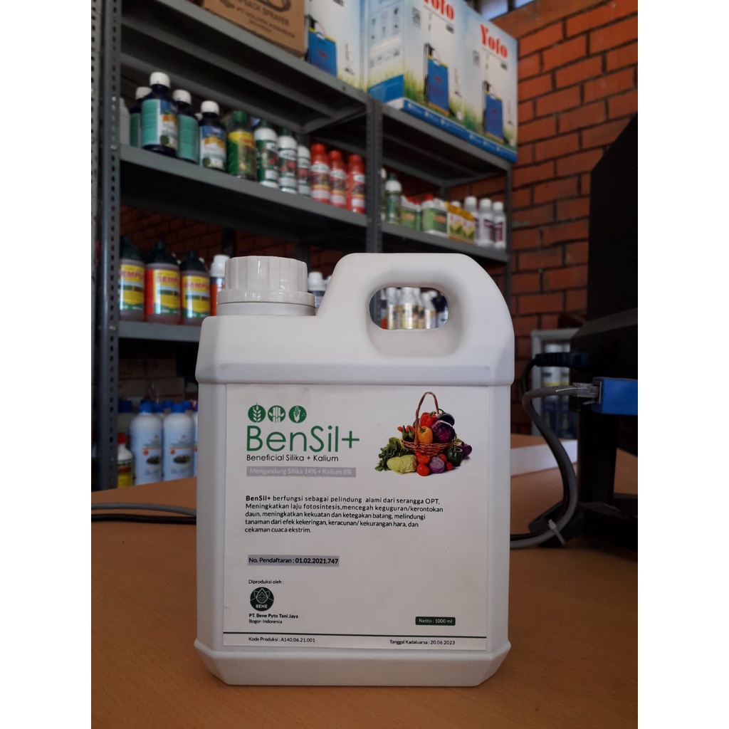 Jual Bensil + 1 liter Silika cair kalium nutrisi tanaman | Shopee Indonesia