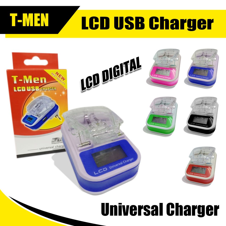 Jual LCD USB Charger/Charger Dekstop/Charger Kodok - Universal Charger ...