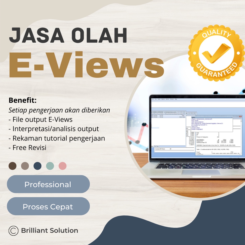 Jual JASA OLAH DATA E-VIEWS/ OLAH DATA E-VIEWS 9/ OLAH DATA SKRIPSI ...