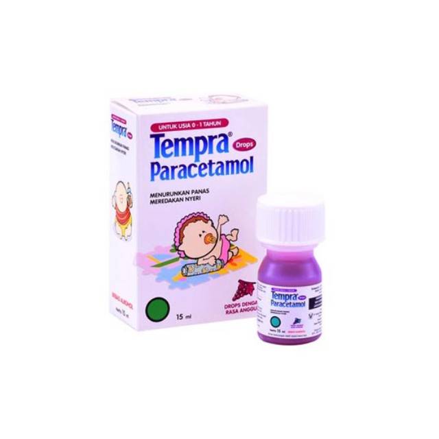 Jual TEMPRA DROPS PARACETAMOL 15ML | Shopee Indonesia