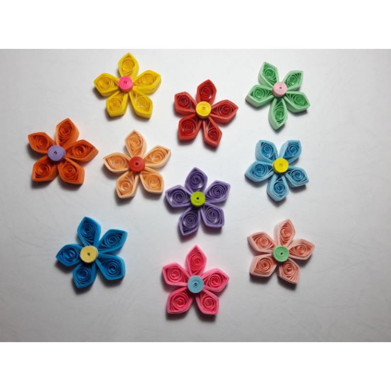 Jual Aplikasi bunga untuk scrapbook / paper quilling Indonesia|Shopee ...