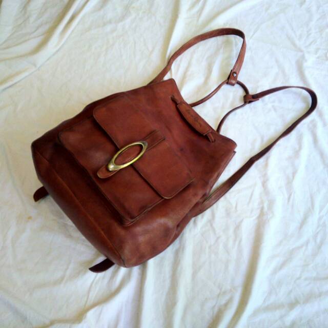Jual Landrover tas ransel kulit asli jadul vintage | Shopee Indonesia