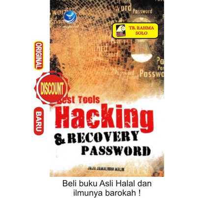 Jual Best Tools Hacking & Recovery Password Jaja Jamaludin Malik Andi ...