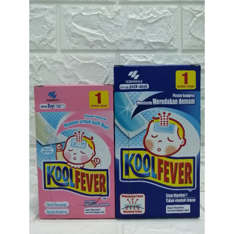Jual Kool Fever Bayi Dan Anak Anak (Per Box) Indonesia|Shopee Indonesia