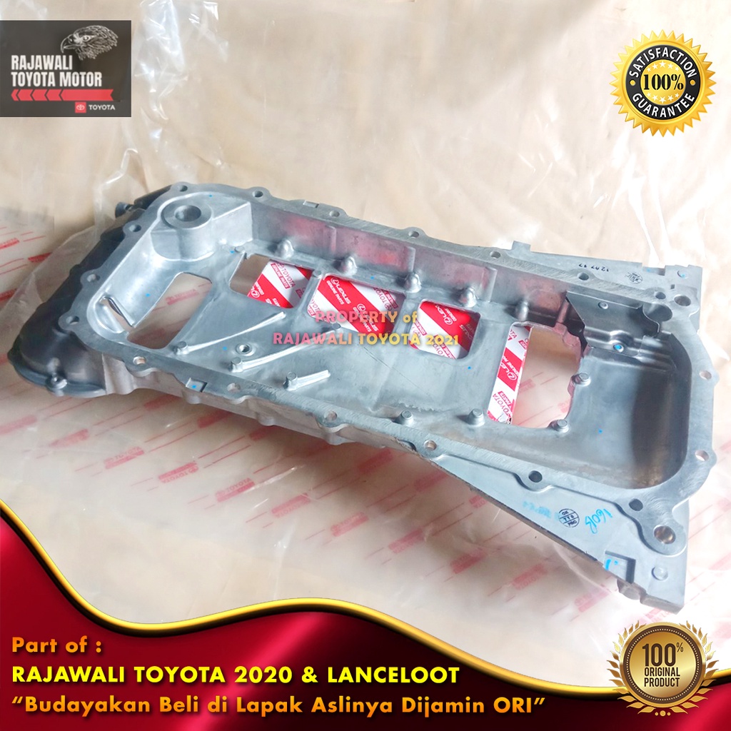 Jual Cover Oil Pan Innova, Fortuner & Hilux 2004-2015 Bensin Tutup Blok ...