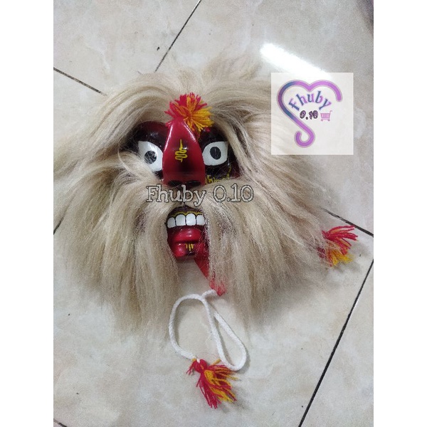 Jual Topeng Pentul - Topeng Bujang Ganong - Topeng Barong - Topeng kayu ...