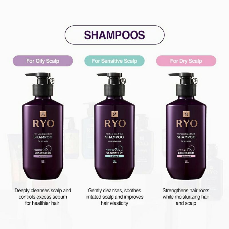 Jual Ryo Shampoo Hair Loss Care 400ml | Shopee Indonesia