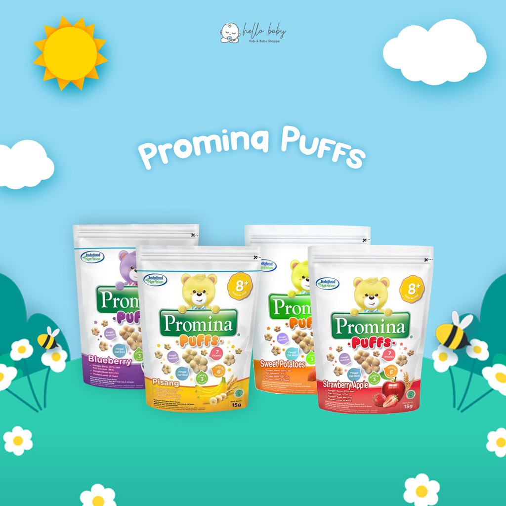 Jual Promina Puffs Cemilan bayi | Shopee Indonesia