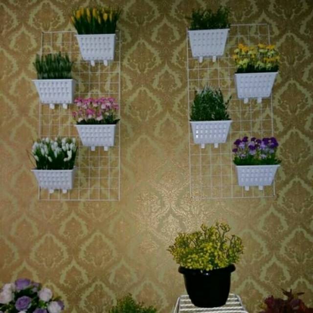 Jual ram besi dan pot argo plus bunga | Shopee Indonesia