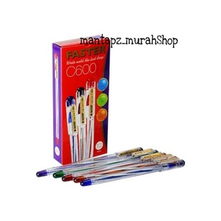 Jual PULPEN FASTER C600 / BALLPOINT / BOLPEN / PEN - (/PCS) | Shopee ...