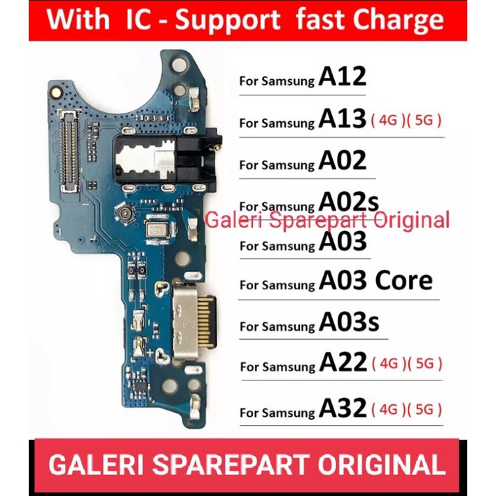 Jual KONEKTOR CAS PCB MAINBOARD CHARGER SAMSUNG A12 A02 A13 A02s A03 ...