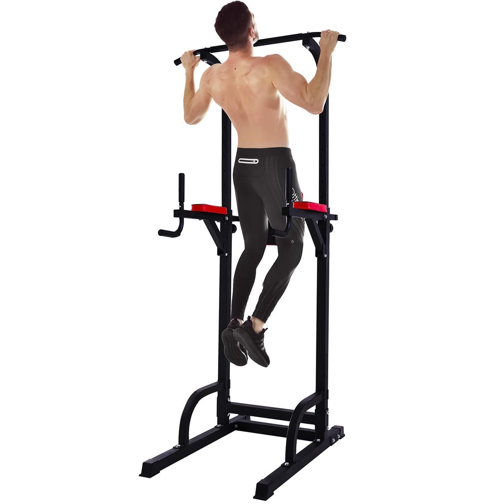 Jual Power Tower Workout Pull Up & Dip Station Adjustable Multi ...