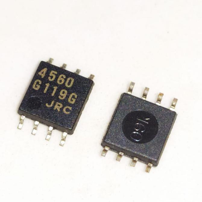 Jual JRC4560 SMD / IC DUAL OP AMP LOW NOISE JRC4560D / JRC 4560 SOP8 /Termurah/cod | Shopee ...