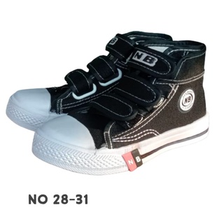 Jual Sepatu Sekolah Anak Nb Hitam Putih Untuk Anak SD TK Paud Sepatu ...