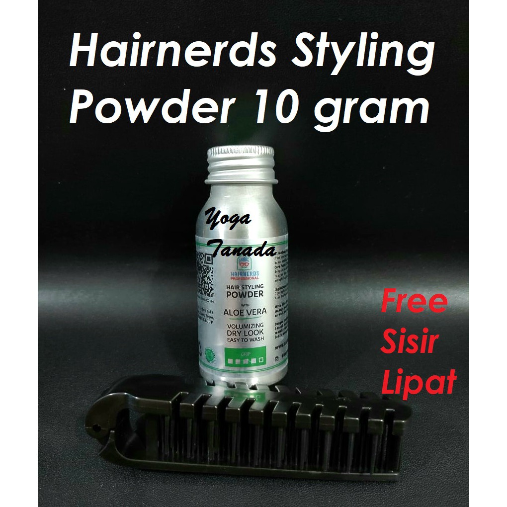 Jual HAIRNERDS PROFESSIONAL FREESTYLE DUST HAIR POWDER BUKAN POMADE ...