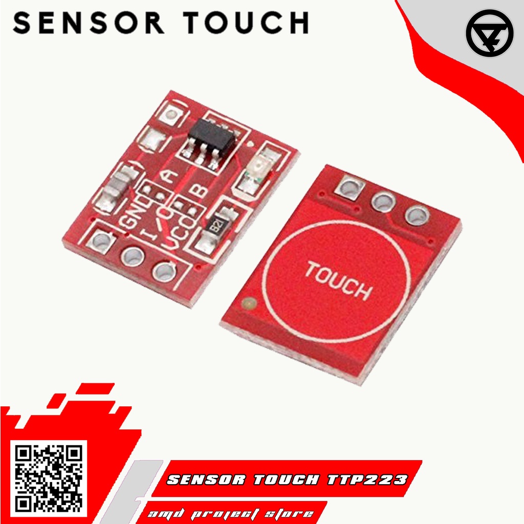 Jual Sensor Sentuh Touch Key Capacitive 1Channel 1 Ch Module TTP223 ...