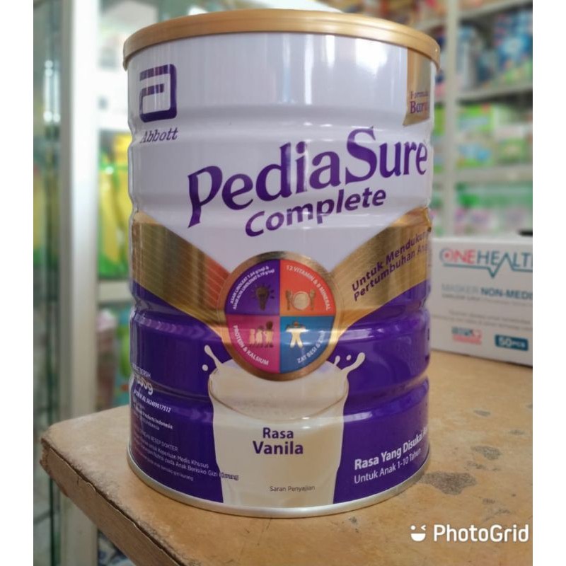 Jual pediasure complete vanila 850g | Shopee Indonesia