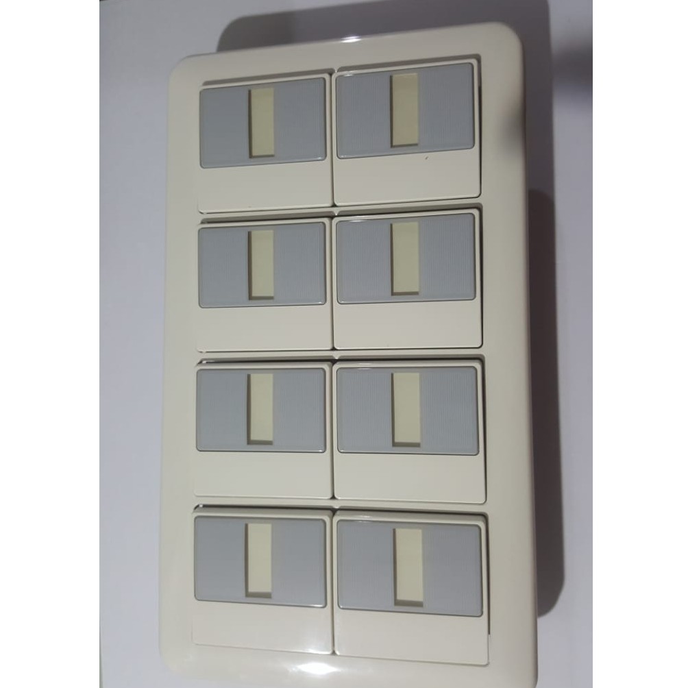 Jual Saklar 8 Gang Merk National Indonesia|Shopee Indonesia