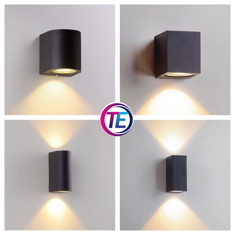 Jual LAMPU DINDING TERAS MINIMALIS DEKORASI OUTDOOR / LAMPU TEMBOK ANTI ...