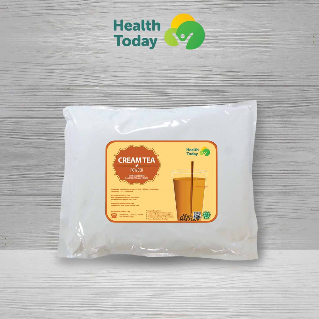 Jual Health Today Premium Cream Tea Powder (Powder Premium Milk Tea ...