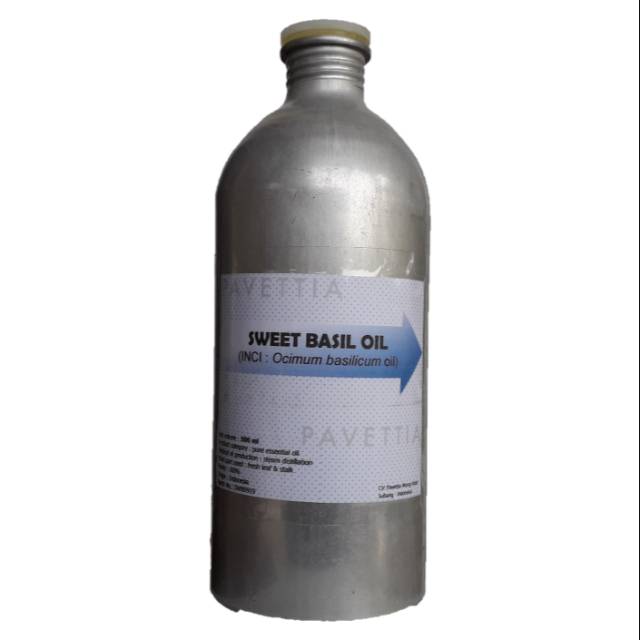 Jual 500 ml - Minyak atsiri selasih / sweet basil essential oil (Ocimum ... Jual 500 ml - Minyak atsiri selasih / sweet basil essential oil (Ocimum ...