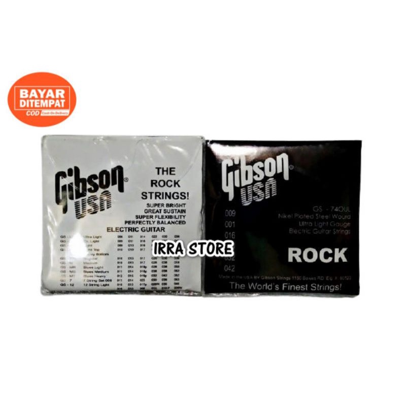 Jual Senar Gitar Akustik Elektrik Gibson Satu Set (Bonus Pick) | Shopee ... Jual Senar Gitar Akustik Elektrik Gibson Satu Set (Bonus Pick) | Shopee ...