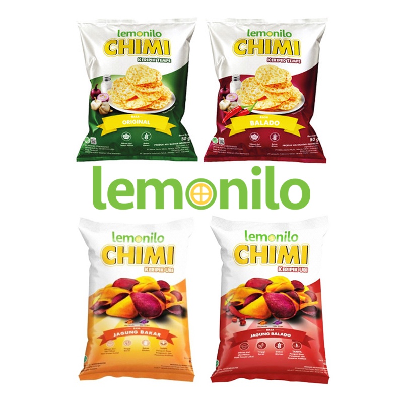 Jual LEMONILO Chimi Keripik Ubi & Keripik Tempe Jagung Bakar Jagung ...