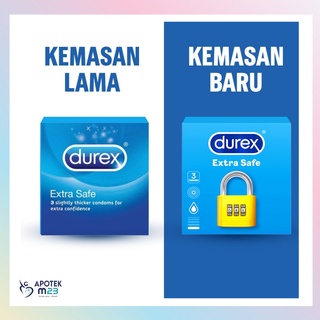 Jual Durex Extra Safe Kondom 3S | Shopee Indonesia