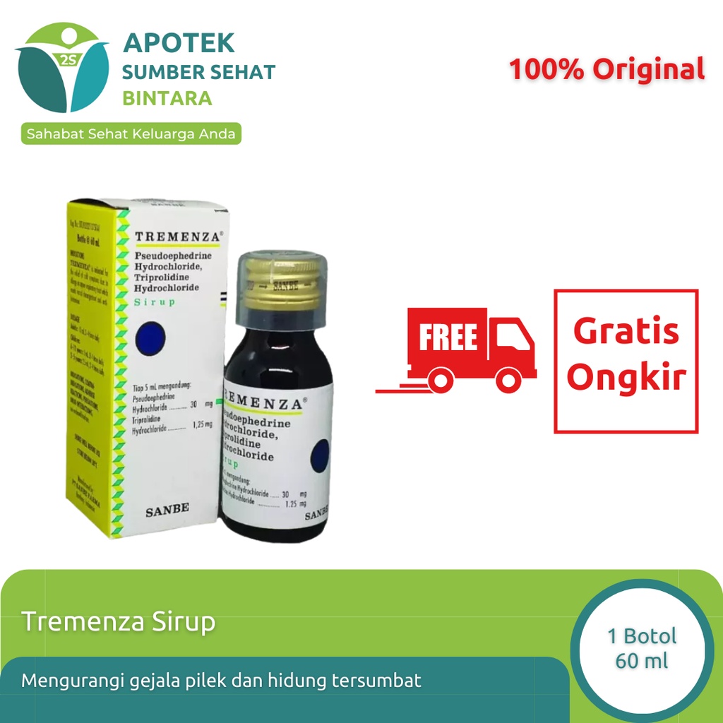 Jual Tremenza Sirup Terlengkap & Harga Terbaru Maret 2023 | Shopee ...