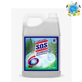 Jual SOS Karbol Jerigen Classic Pine 4 Liter | 4liter | Shopee Indonesia