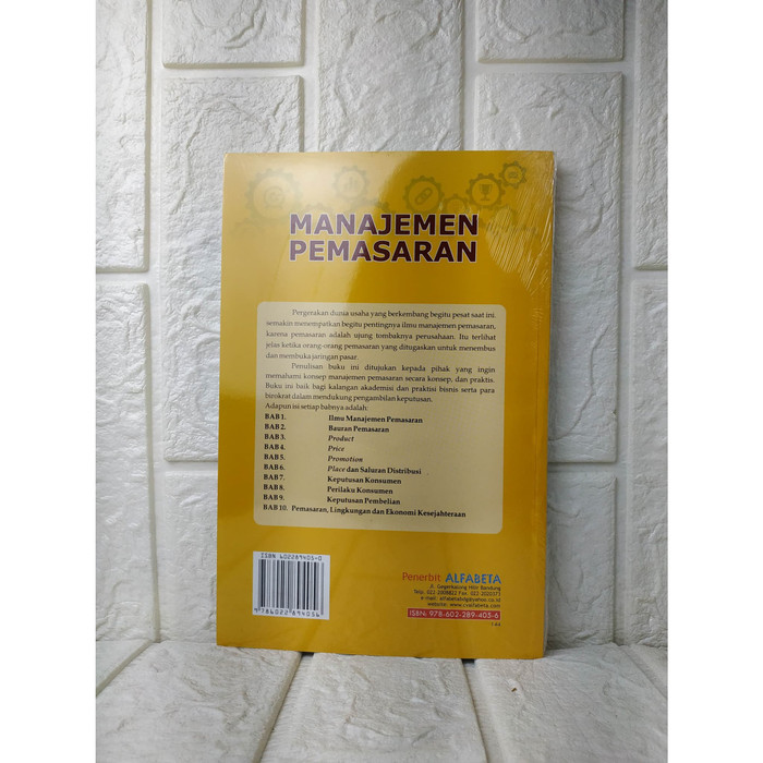Download MANAJEMEN PEMASARAN . ALFABETA [ORIGINAL] - Karna Buku Aku Pintar