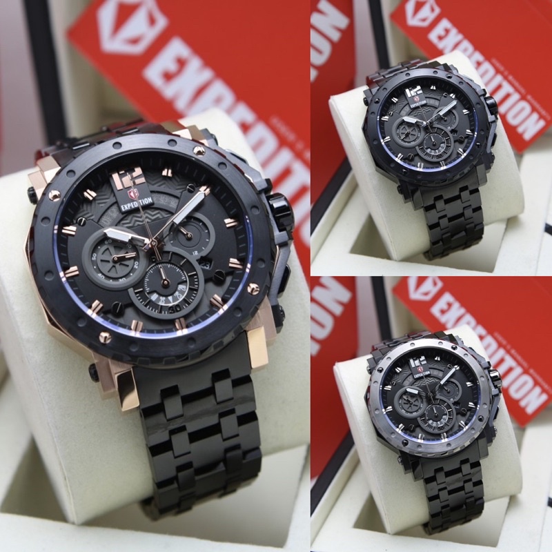Jual Jam Tangan Pria EXPEDITION 6402 E6402 (ORIGINAL) Indonesia|Shopee ...