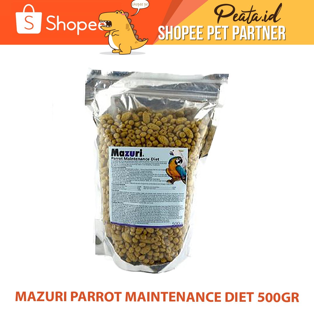 Jual Mazuri Parrot Maintenance 500 gr | Shopee Indonesia