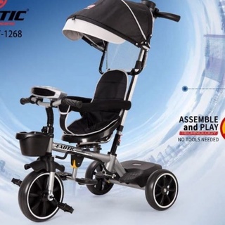 Jual Sepeda Anak Roda Tiga Exotic ET-1268 Sepeda Stroller (By PACIFIC ...